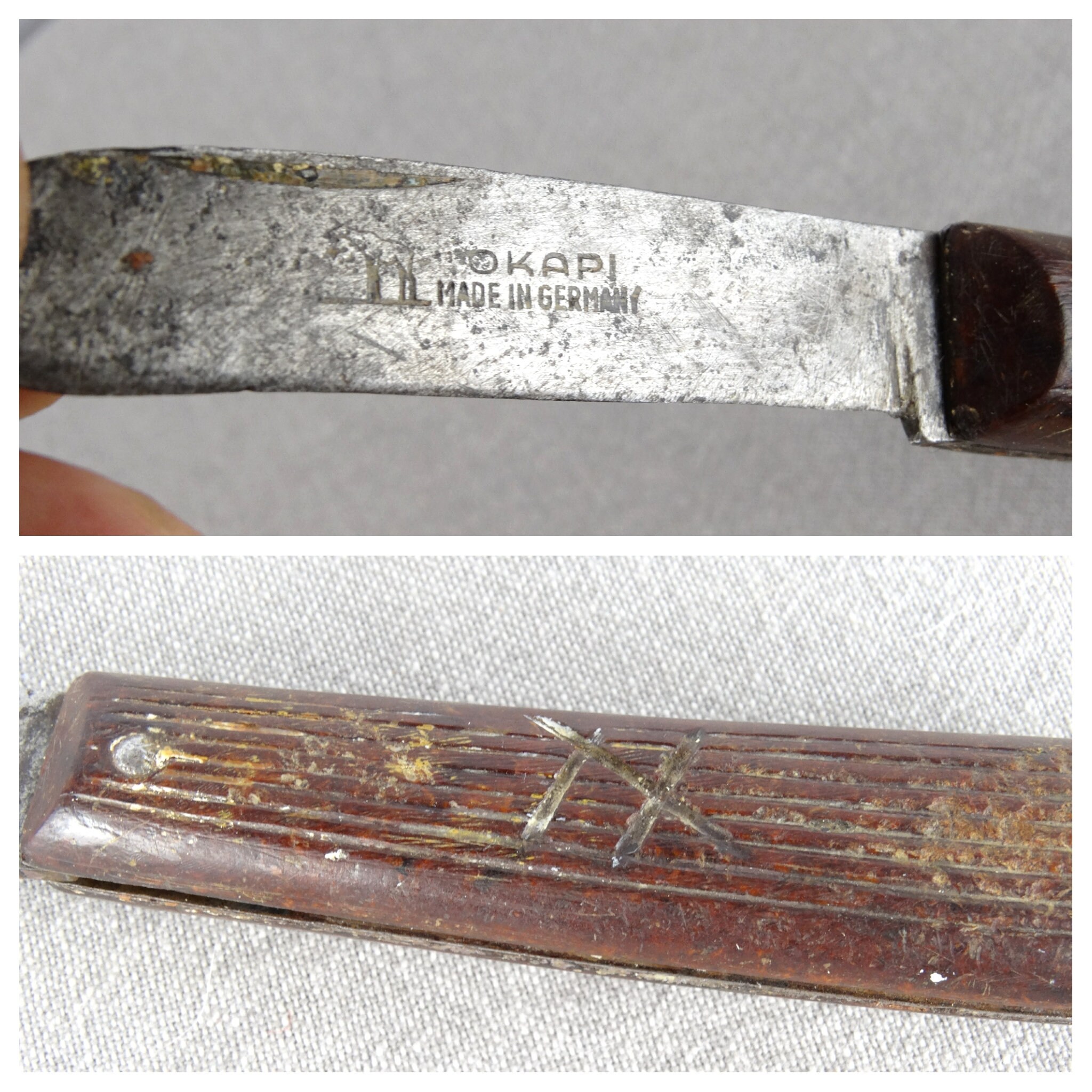 Okapi Knife Hunting Knife Survival Knife Trench Knife Old | Etsy