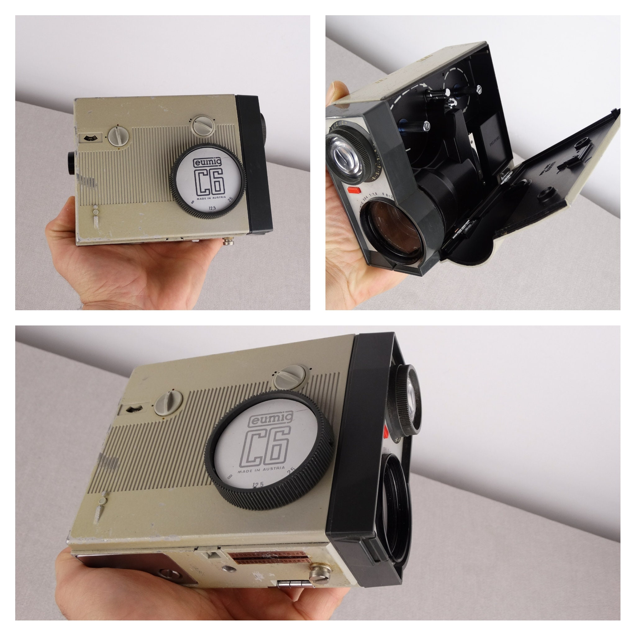 1964, Eumig C6 Video Camera, Movie Camera, Filming Camera, Vintage ...
