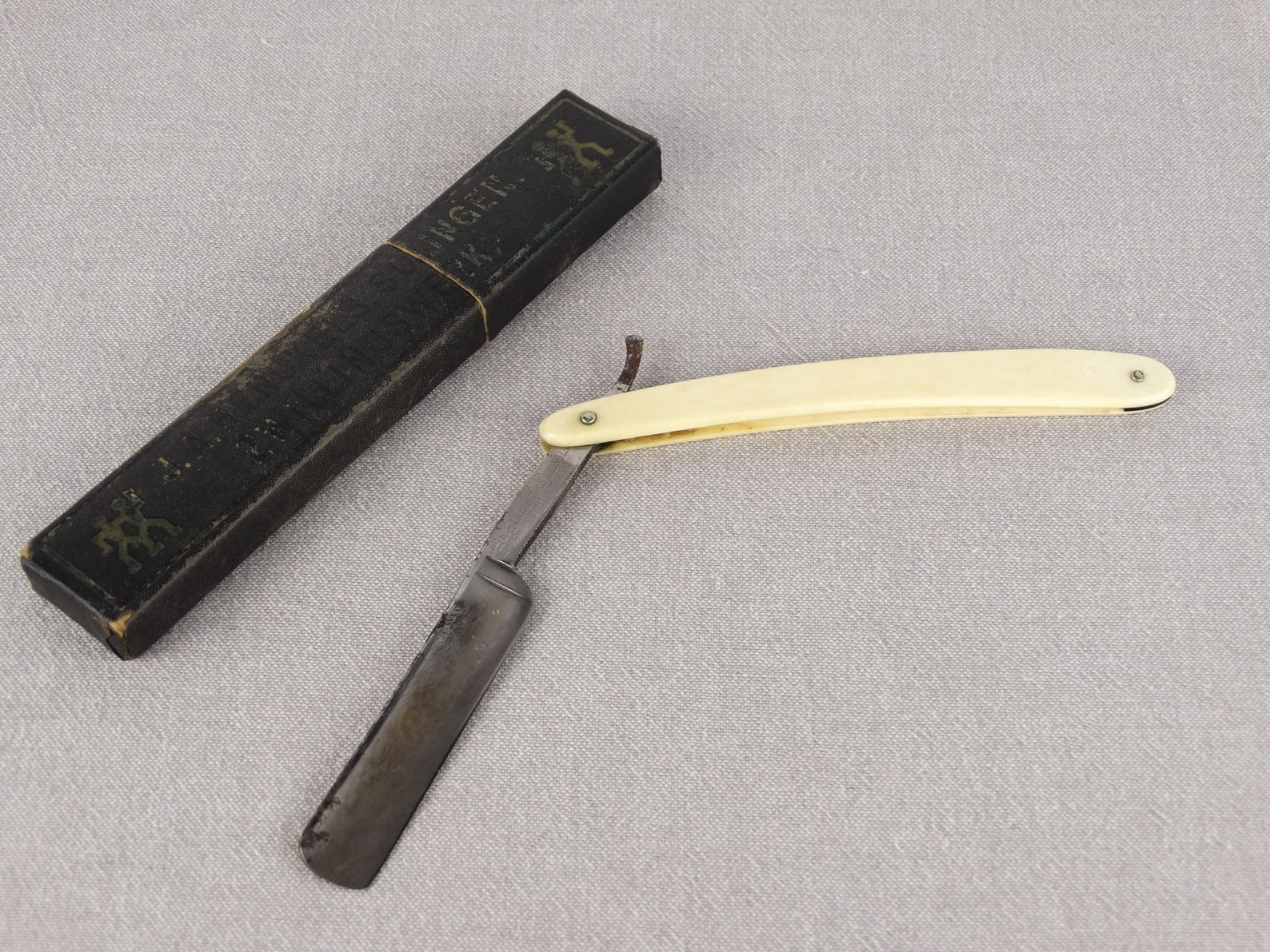 Antique Henckels Razor Old Straight Razor Razor Blade - Etsy