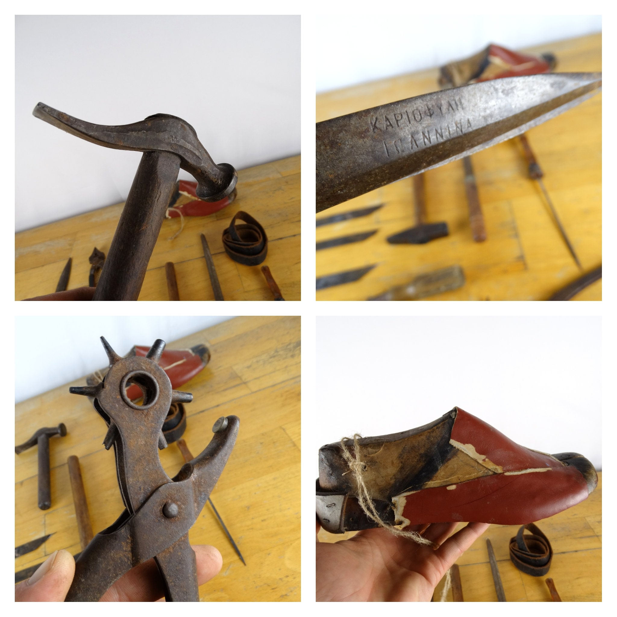 Colonial Shoemaker Tools