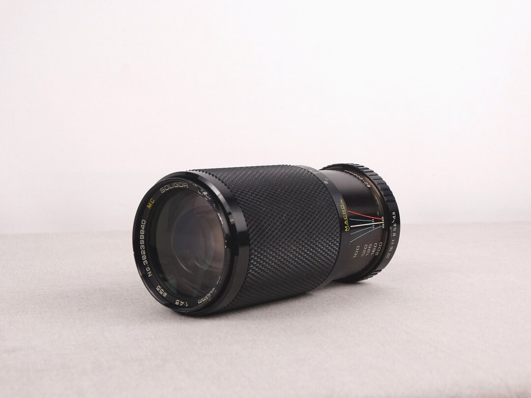 MC Soligor Macro 80 200mm, f 4.5, Lente Soligor, Teleobjetivo, Lente ...