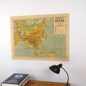 Old Poster Chart, Asian Chart, Greek Chart, Geography Poster, Geography ...