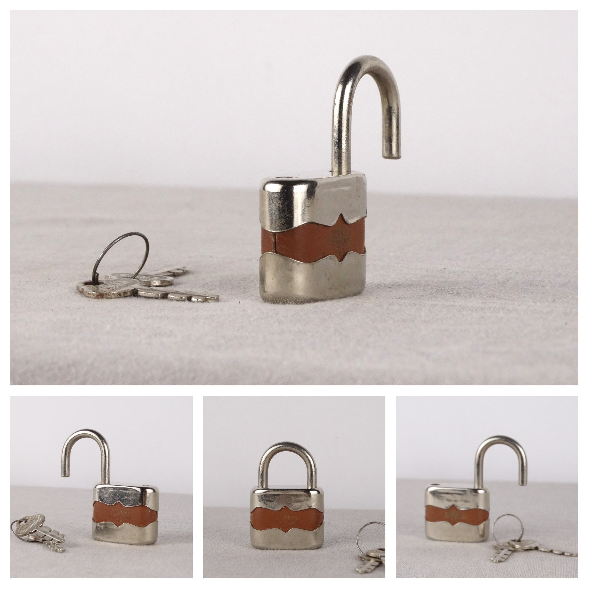 Retro Padlock, Old Padlock, Brown Padlock, Working Padlock, Small ...
