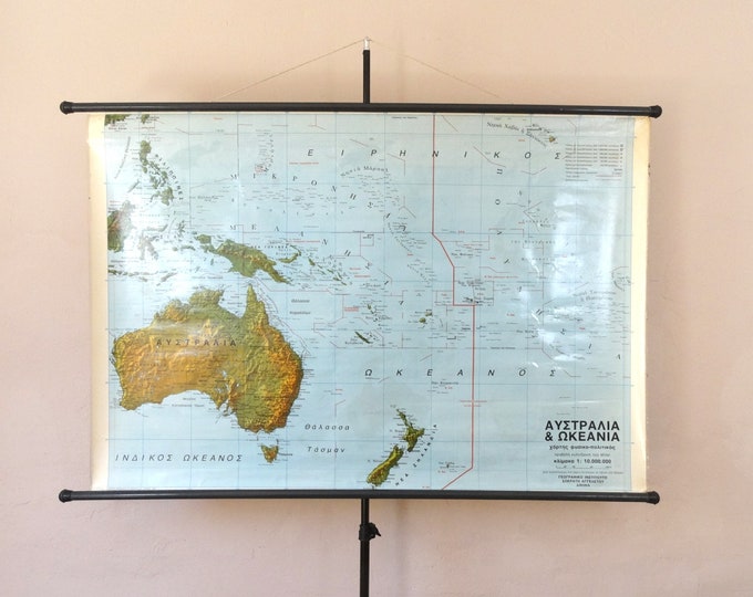 Australian Chart, Geography School Chart, Classroom Chart, Chart of ...