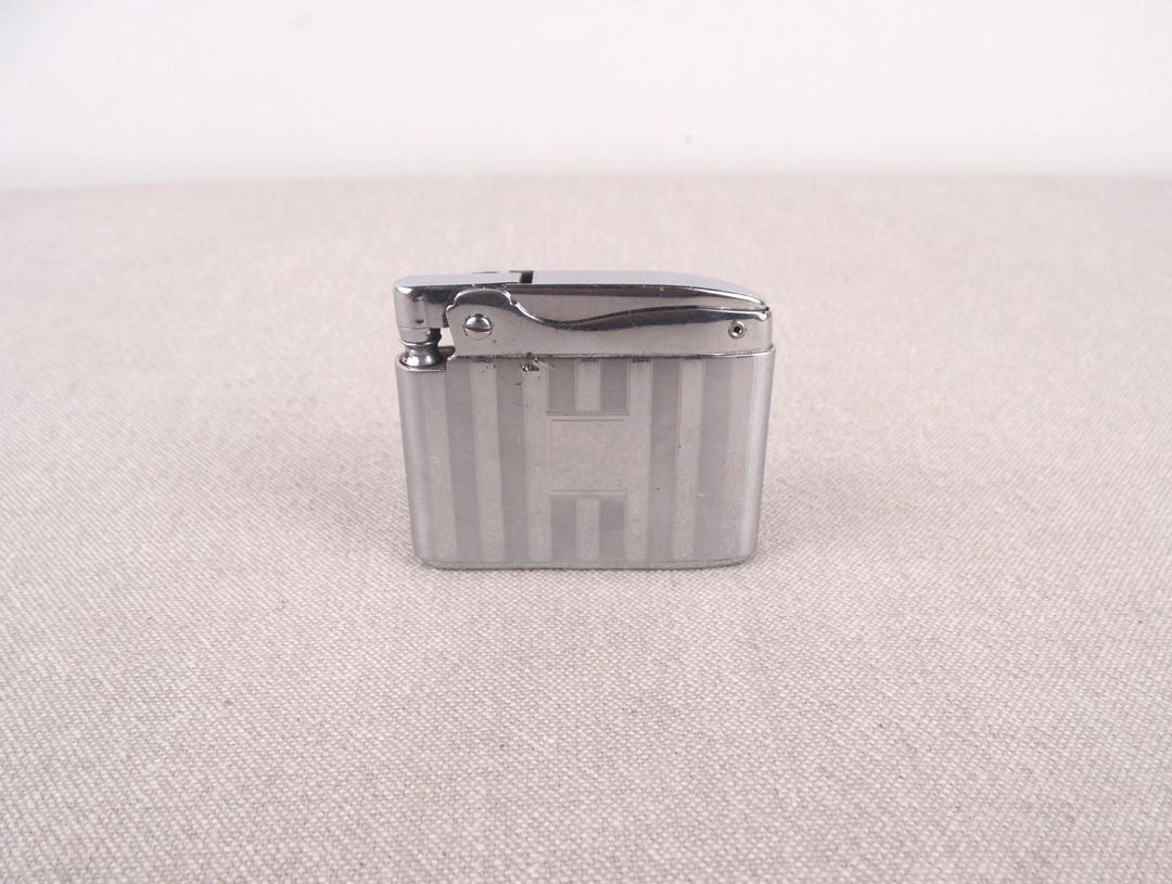 Vintage Ronson Adonis Lighter, Automatic Petrol Lighter, Flat Lighter ...