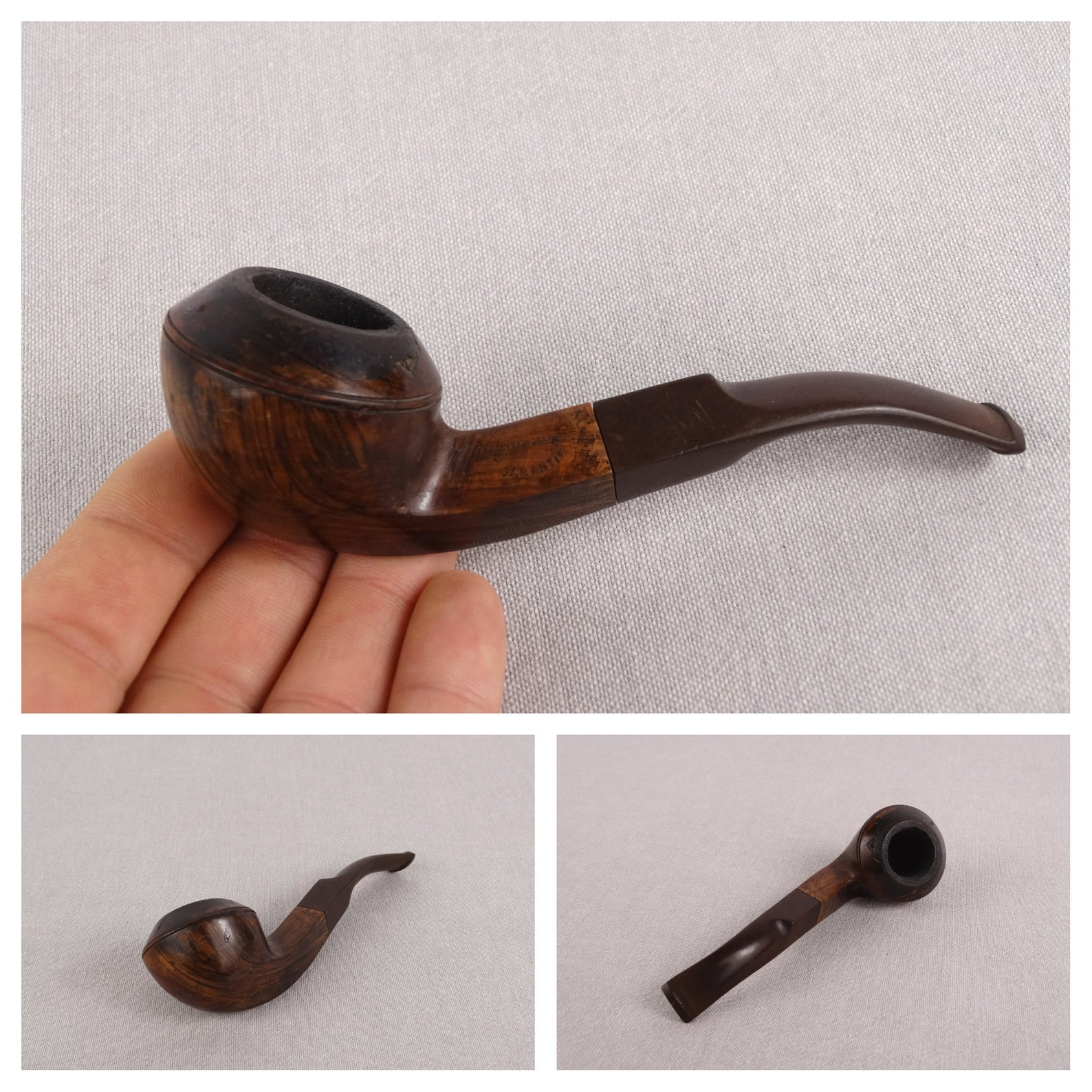 Bruyere Garantie Pipe Vintage Tobacco Smoking Pipe Bullmoose | Etsy