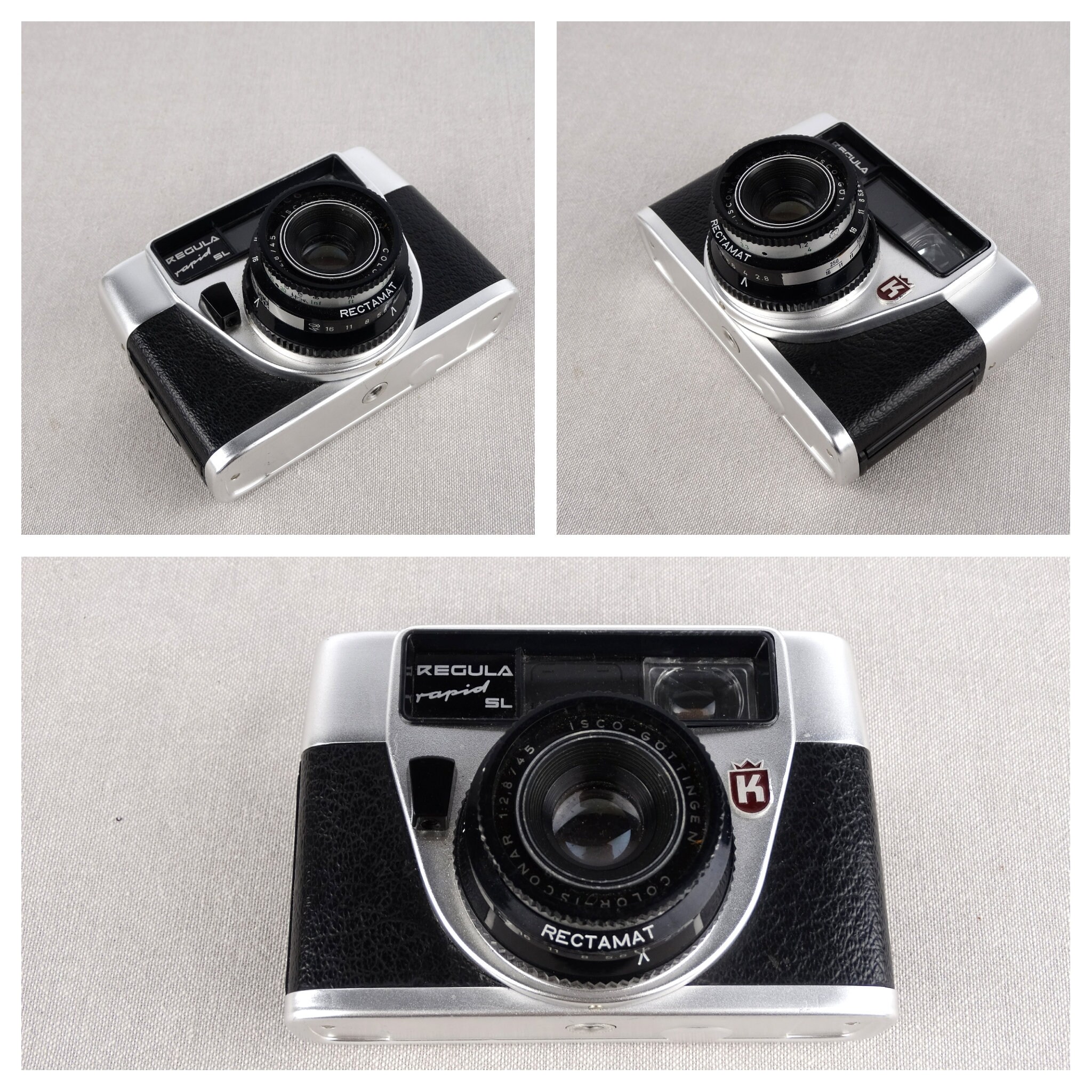 King Camera, Regula Rapid SL Camera, Rare Photo Camera, Vintage Camera ...