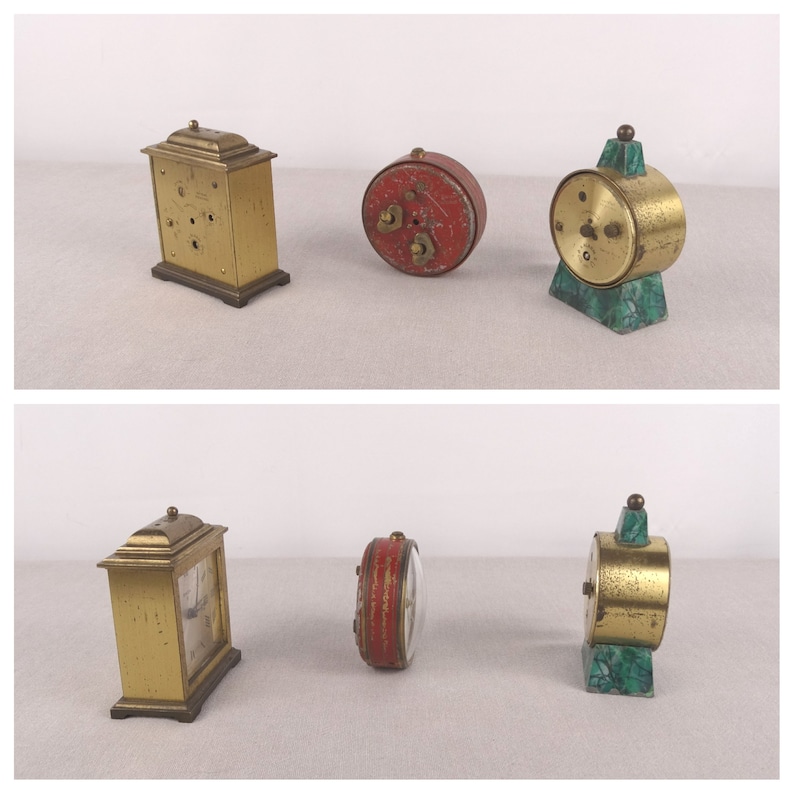 Swiza 8 Clocks Vintage Alarm Clocks Vintage Clock Set | Etsy