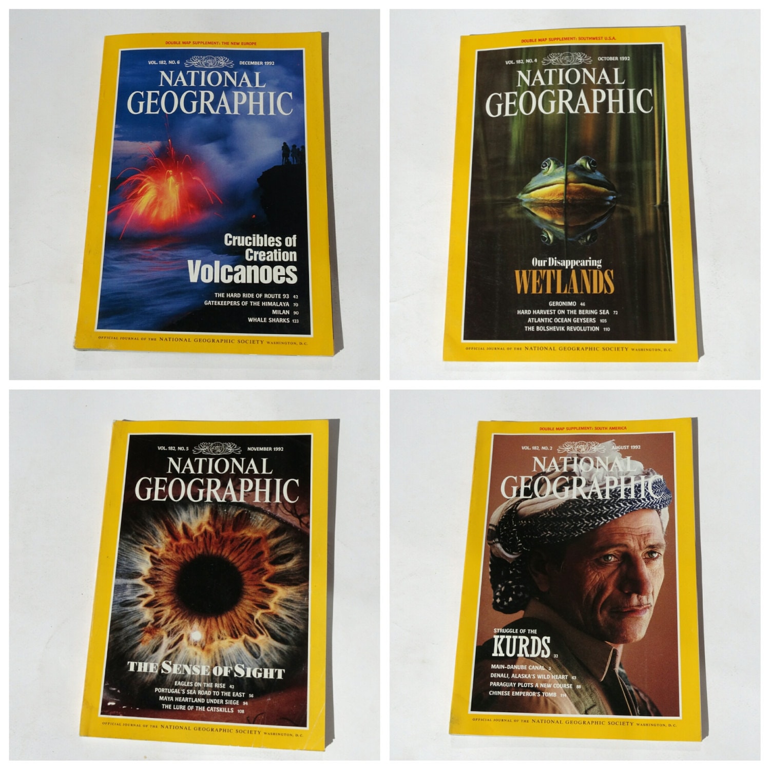 1992 la revista national Geographic Nat Geo 1992 revista - Etsy México