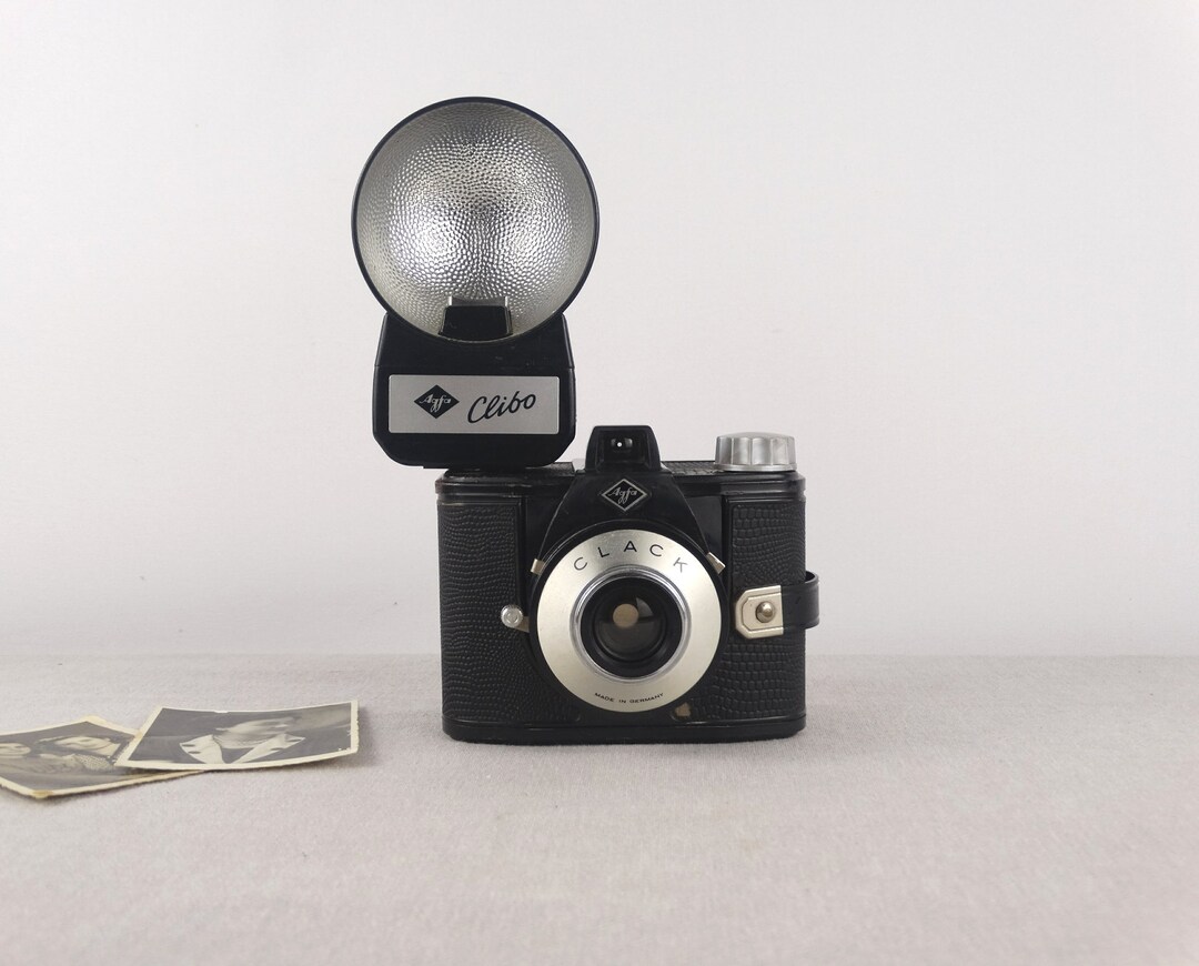 Agfa Clack Photo Camera, Agfa Clibo Flash, 120 Film Camera, Vintage ...