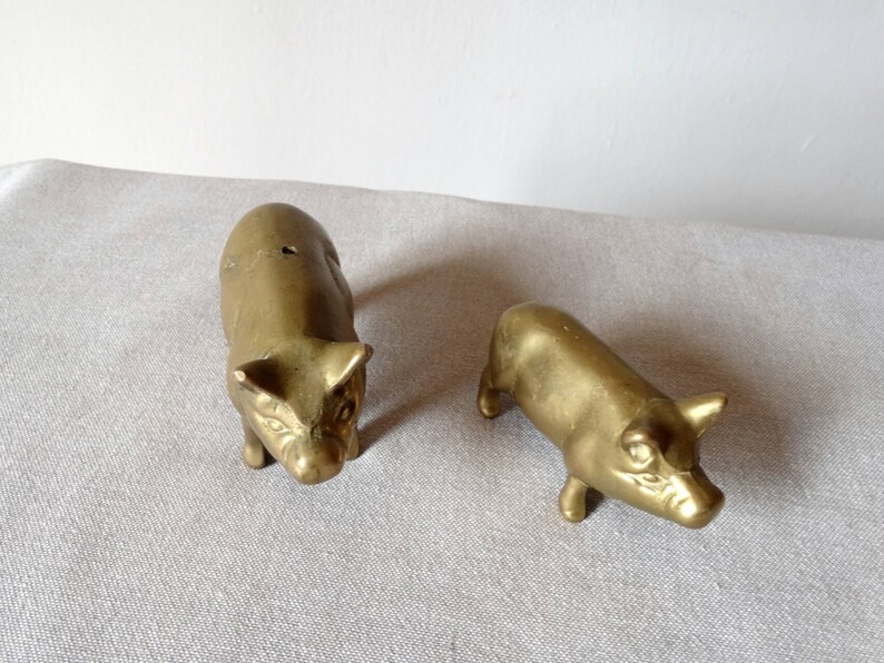 Pig Figurines Set Pig Statue Pig Decor Pig Art Hog Statue | Etsy