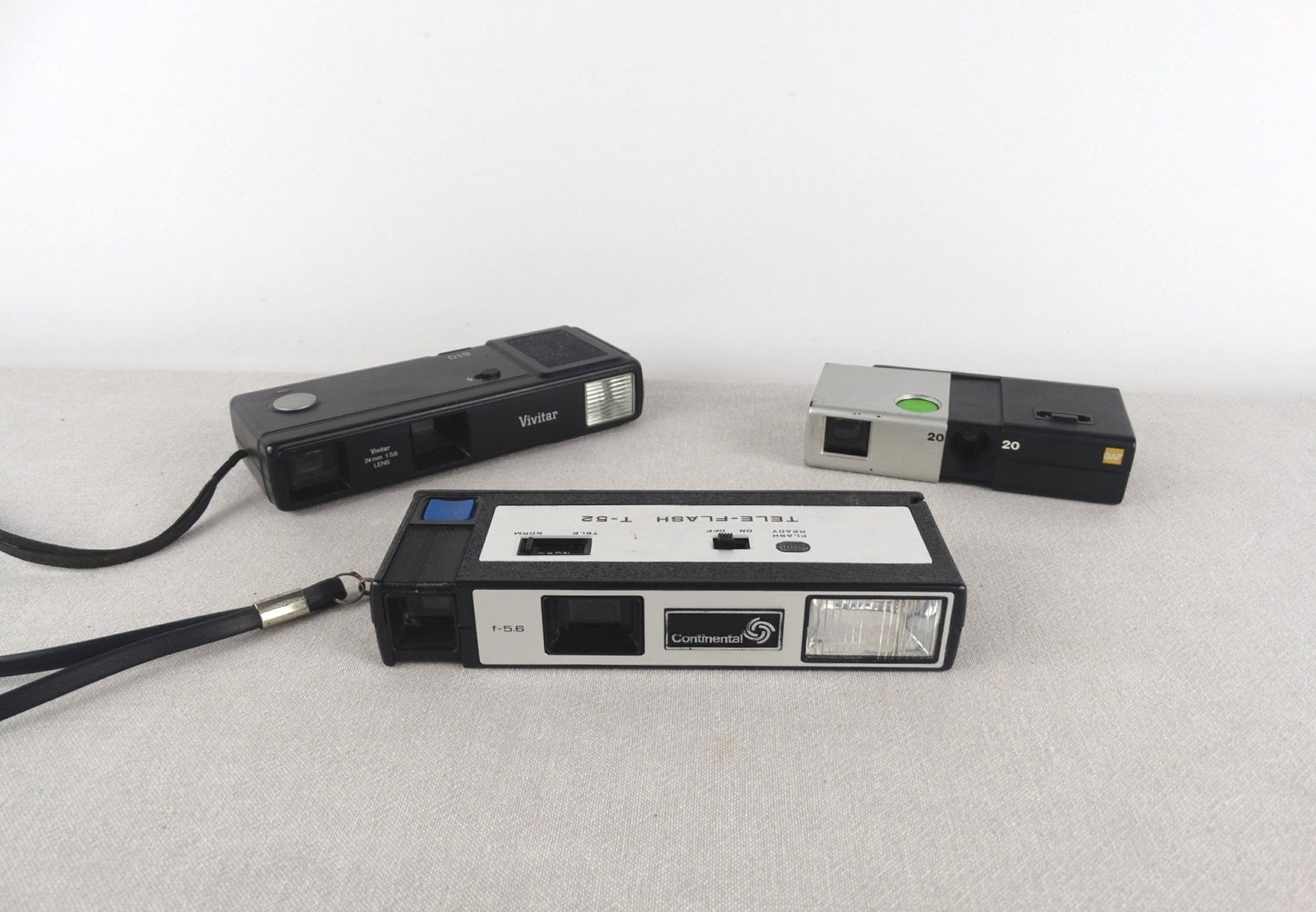 Vintage Pocket Cameras, Retro Camera Set, Old Film Camera, Photo Camera ...
