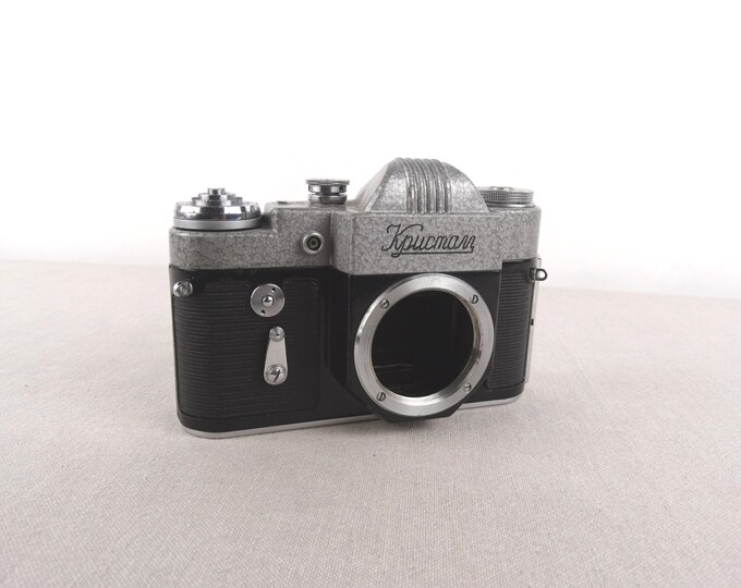 1962, Kristall Photo Camera, Vintage Soviet Camera, SLR Camera, 35mm ...