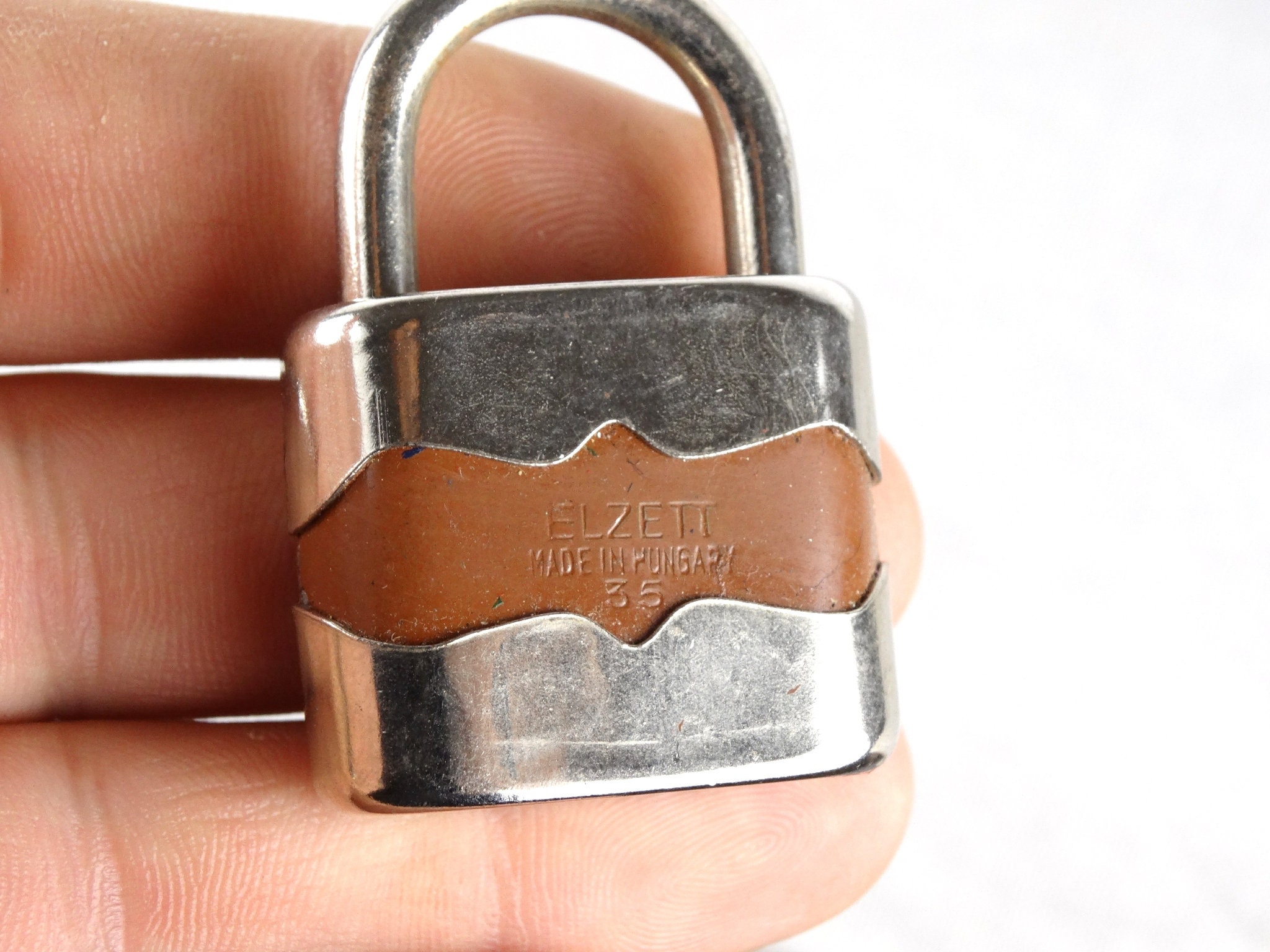 Retro Padlock, Old Padlock, Brown Padlock, Working Padlock, Small ...