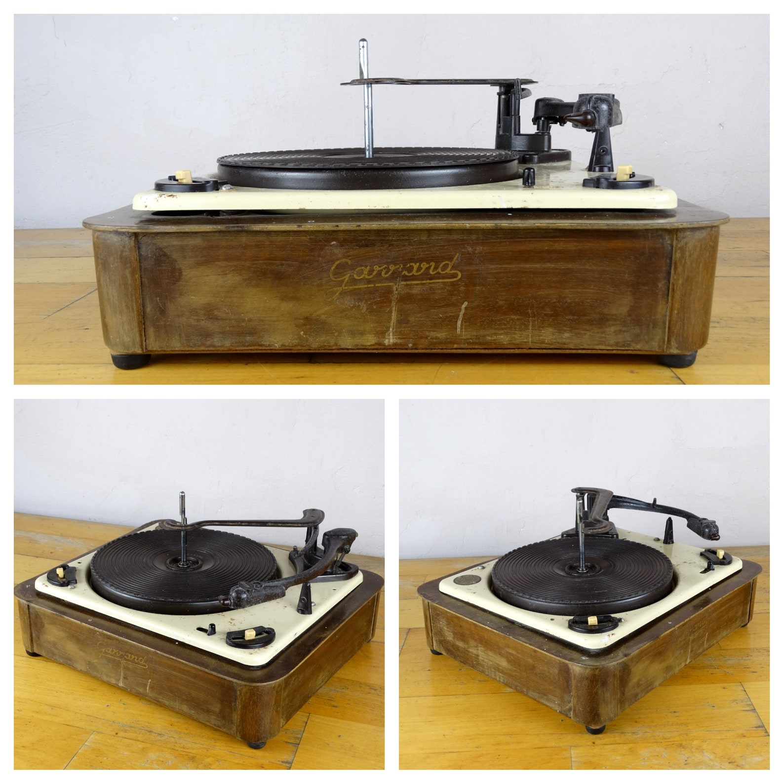 Garrard RC 120 Gramophone Antique Phograph Vinyl Player Old - Etsy
