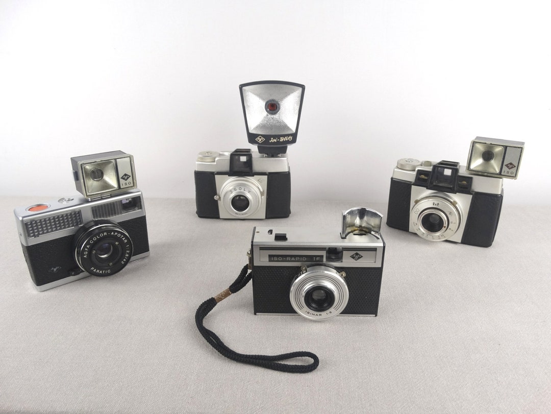 Vintage Agfa Camera for Parts, Agfa Photo Cameras Lot, 120 Film Camera ...