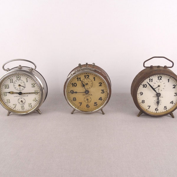Antique Manual Alarm Clock - Etsy