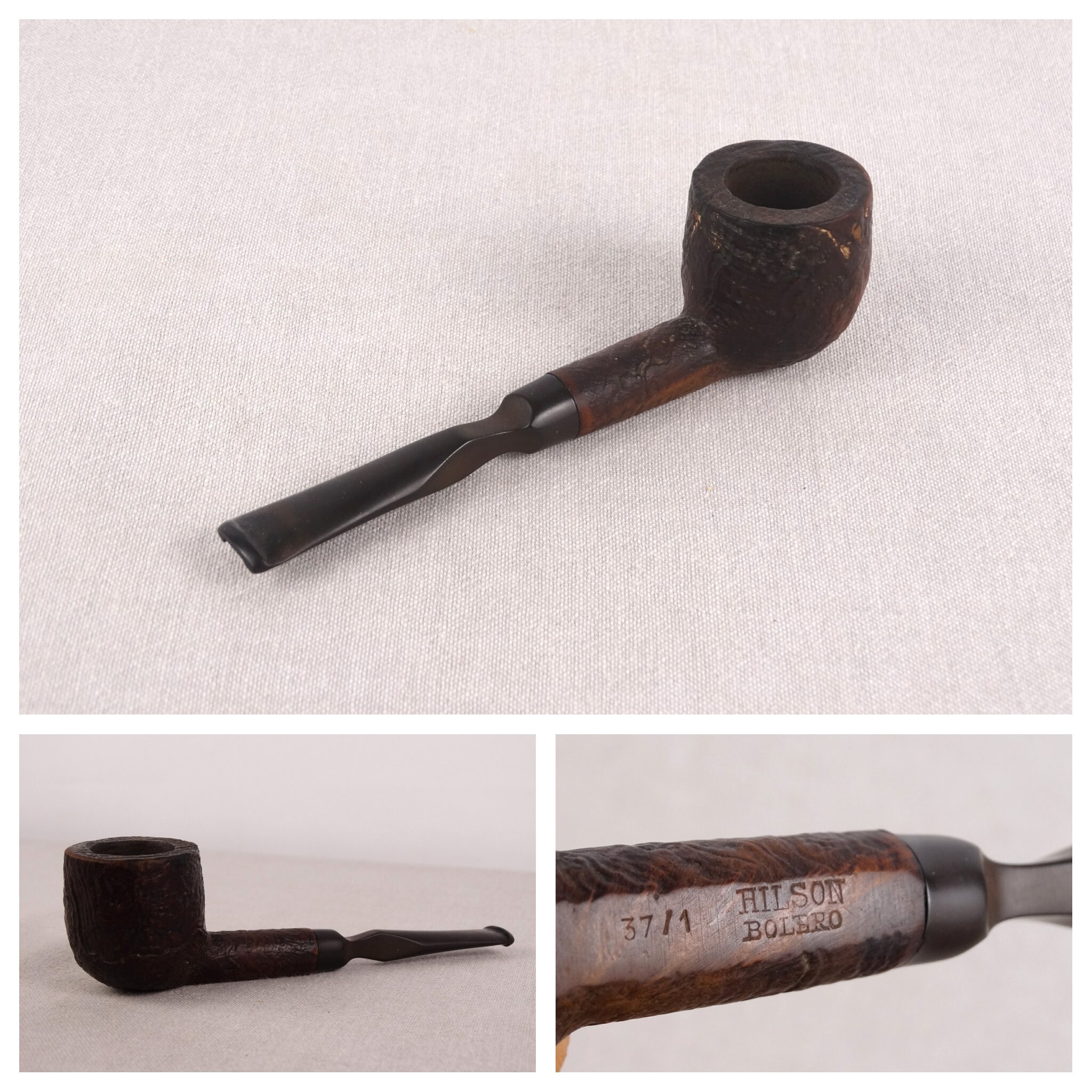 Hilson Bolero Pipe Vintage Billiard Pipe Smoking Pipe - Etsy UK