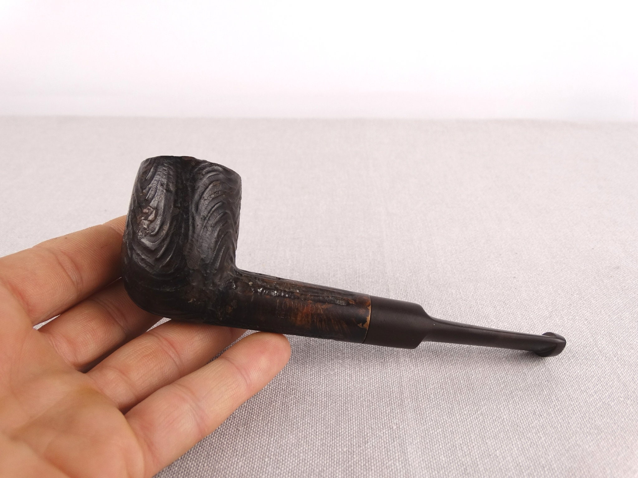 Vintage London Real Briar Pipe Tobacco Pipe Sailor Pipe - Etsy Australia