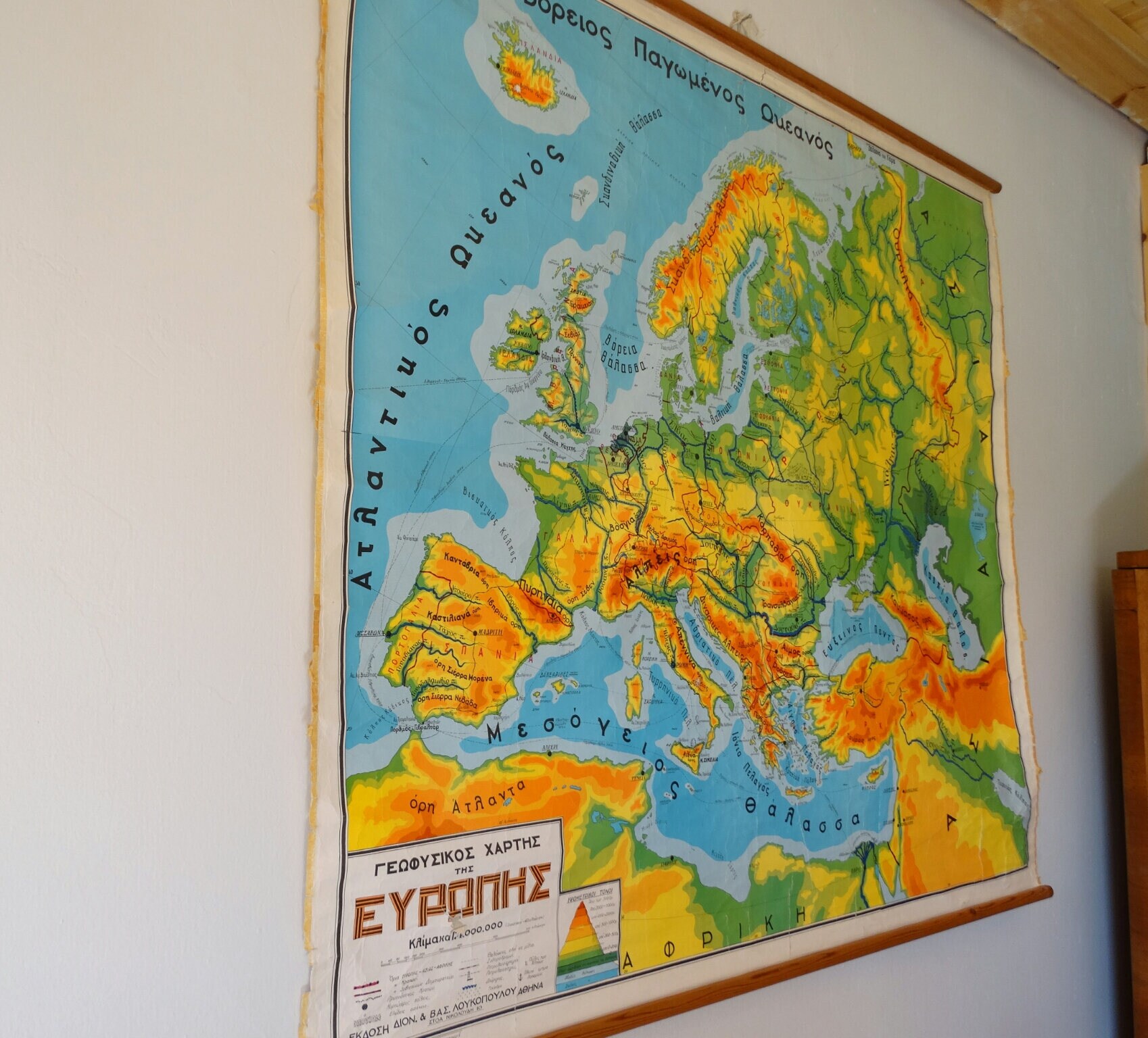 European Chart, Geography School Map, Chart of Europe, Canvas Chart ...