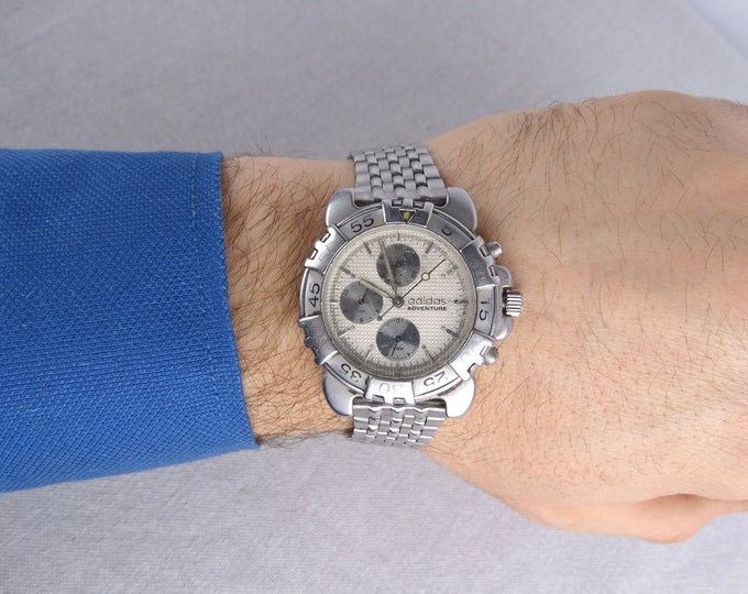 Working Adidas Adventure Watch, Vintage Adidas Watch, Wrist Watch ...