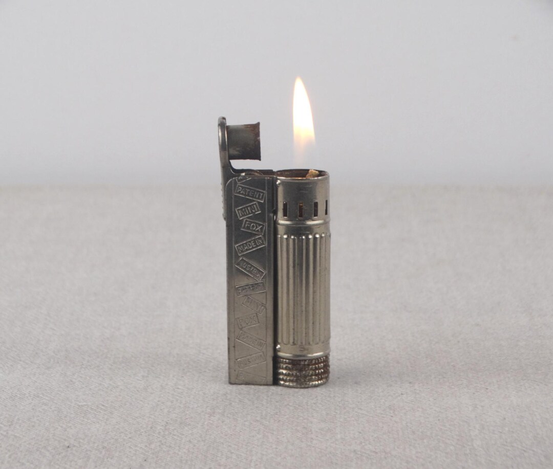 Vintage Imco Mini Fox Lighter, Old Petrol Lighter, Imco Lighter, Wick ...