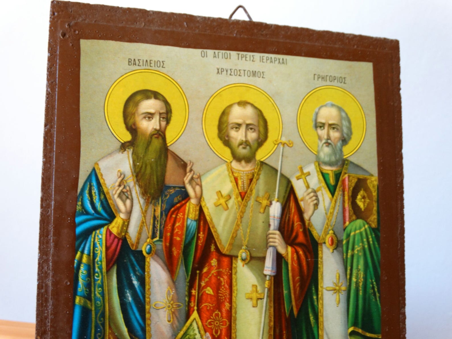 Three Holy Hierarchs, Basil the Great, Gregory the Theologian, John ...