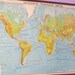 World Atlas Map, School Map, Huge Chart, Pull Down Chart, Large School ...