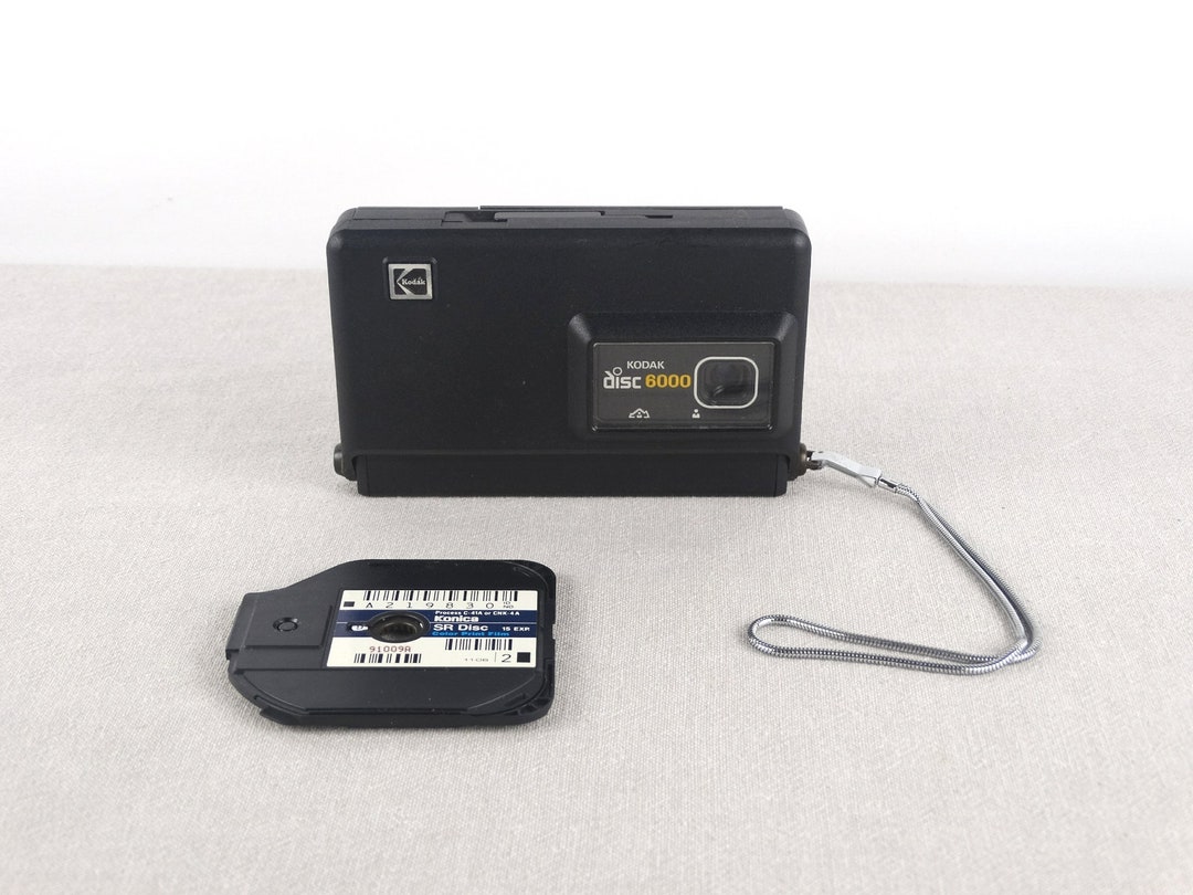 Kodak Disc 6000 Camera, Vintage HR Disc Camera, Pocket Camera, Disc ...