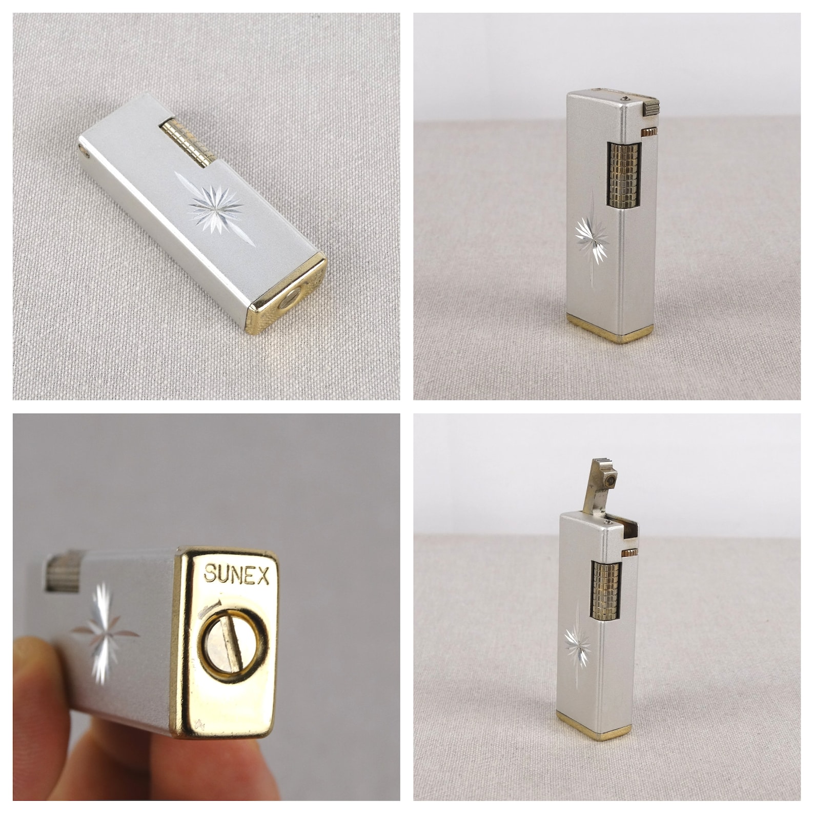 Vintage Sunex Lighters Lift Arm Lighter Butane Lighter | Etsy