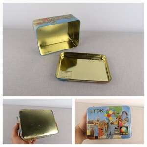 Vintage TDK Cassette Box, Cassette Holder, Tape Holder, Tape Case ...