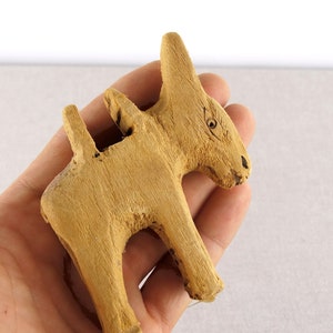 Wooden Donkey Figurine, Hand Carved Donkey Sculpture, Donkey Statue ...