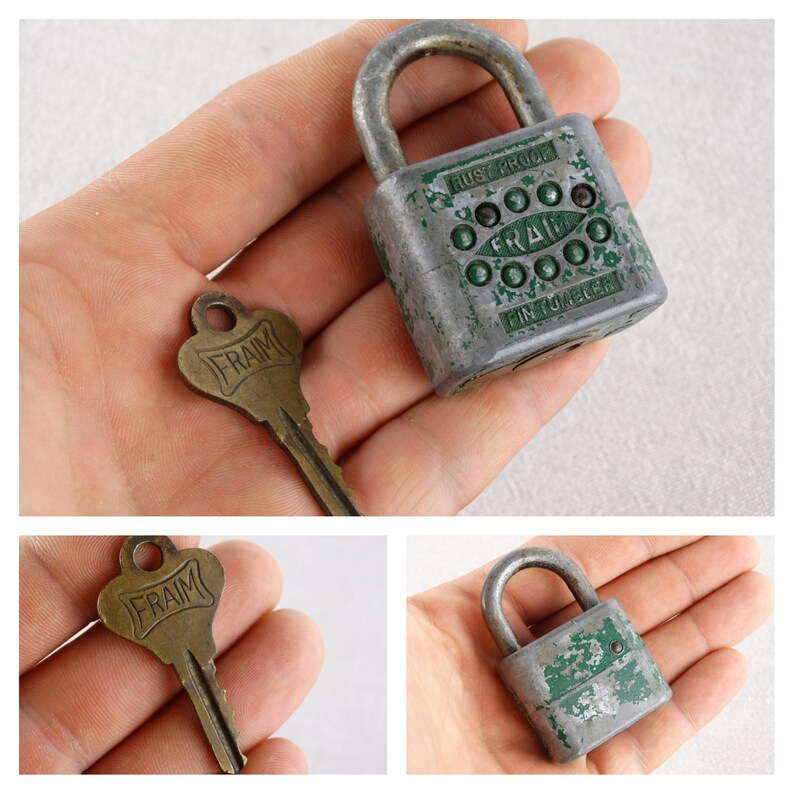 Rust Proof Padlock Fraim Padlock Working Padlock Padlock | Etsy