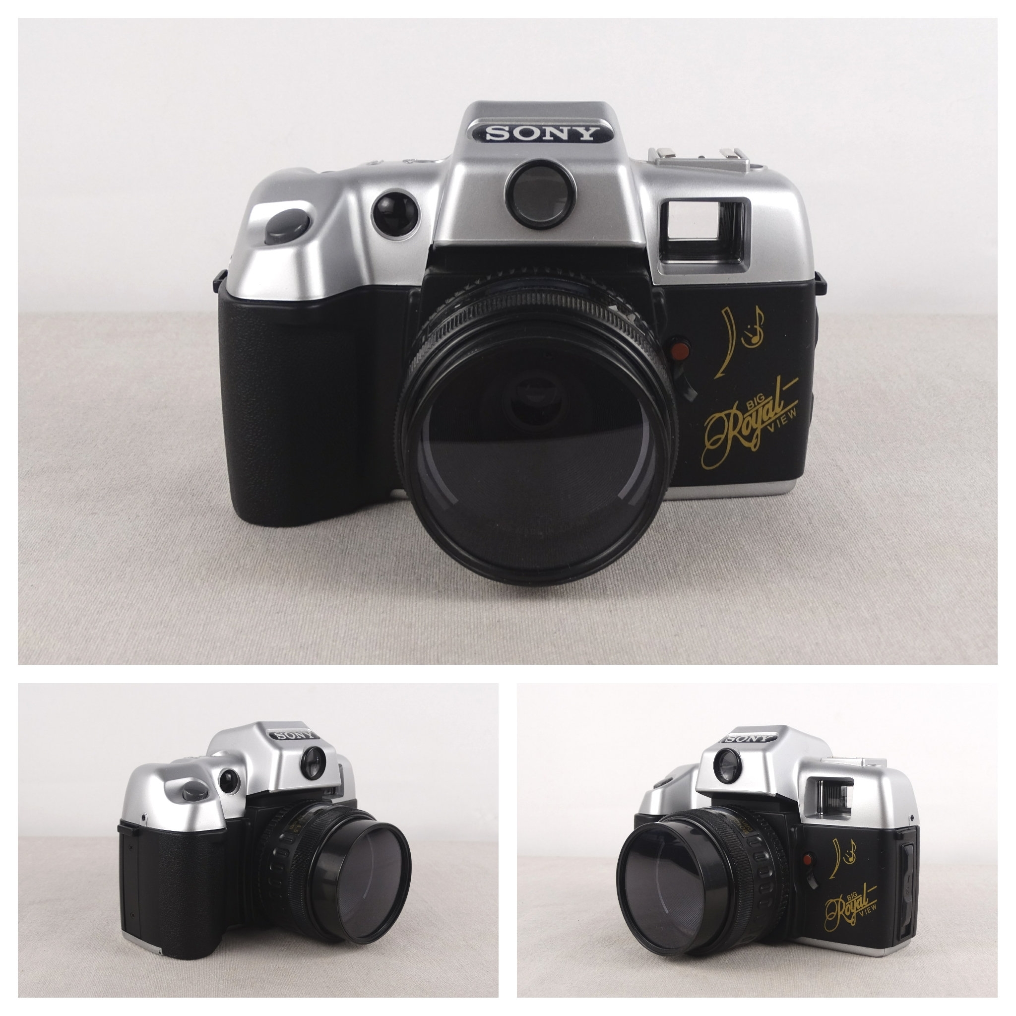 1990, Sony Big Royal View, 35mm Film Camera, Sony Photo Camera, Old ...