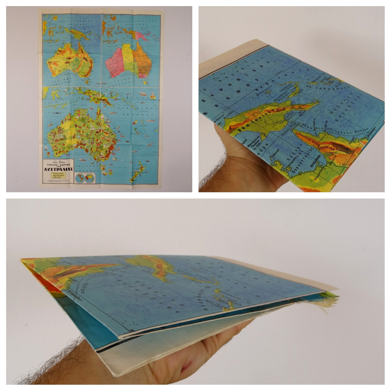 Australian Poster Chart Chart of Australia Old Poster New | Etsy