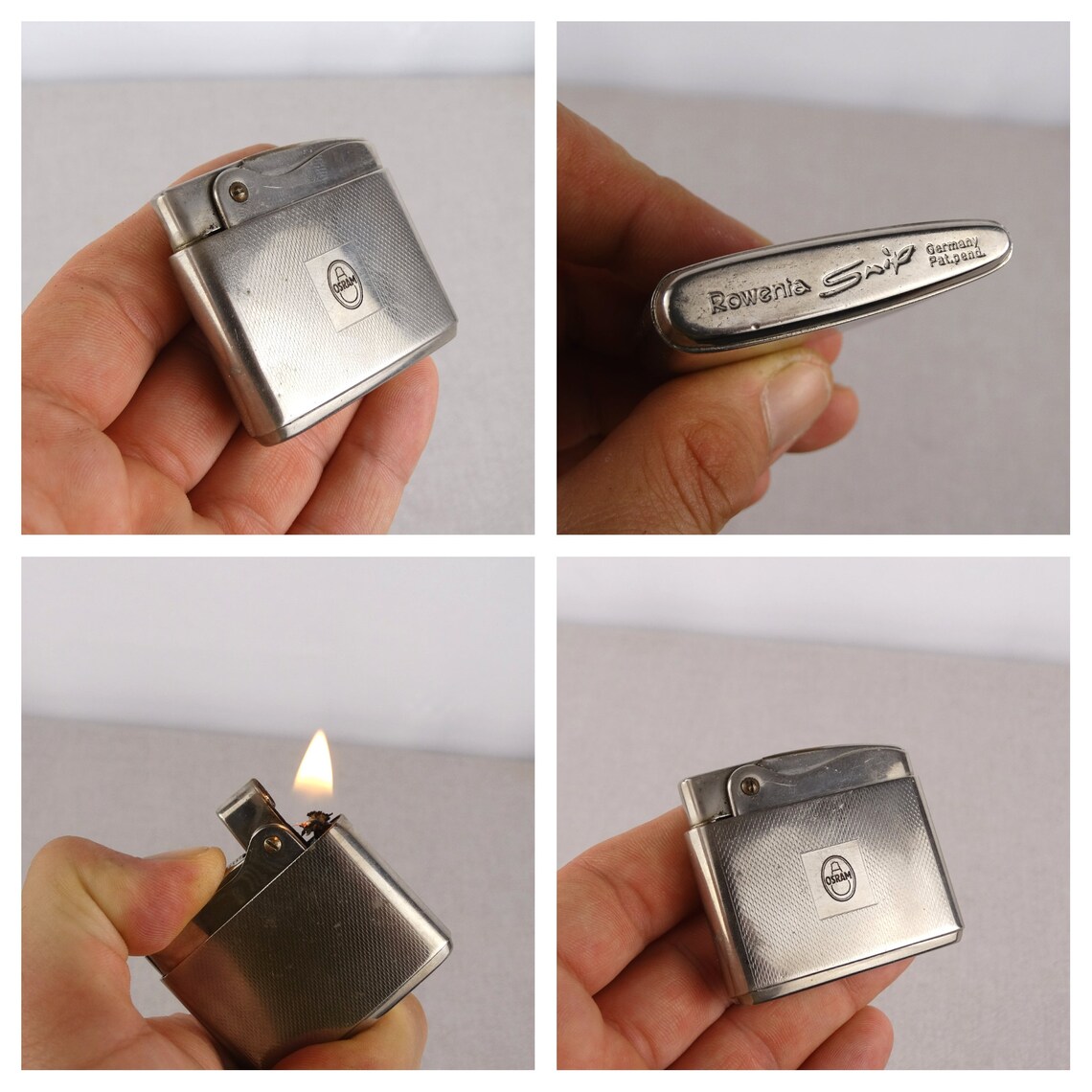 Rowenta Snip Lighter Vintage Rowenta Petrol Lighter Cigar - Etsy