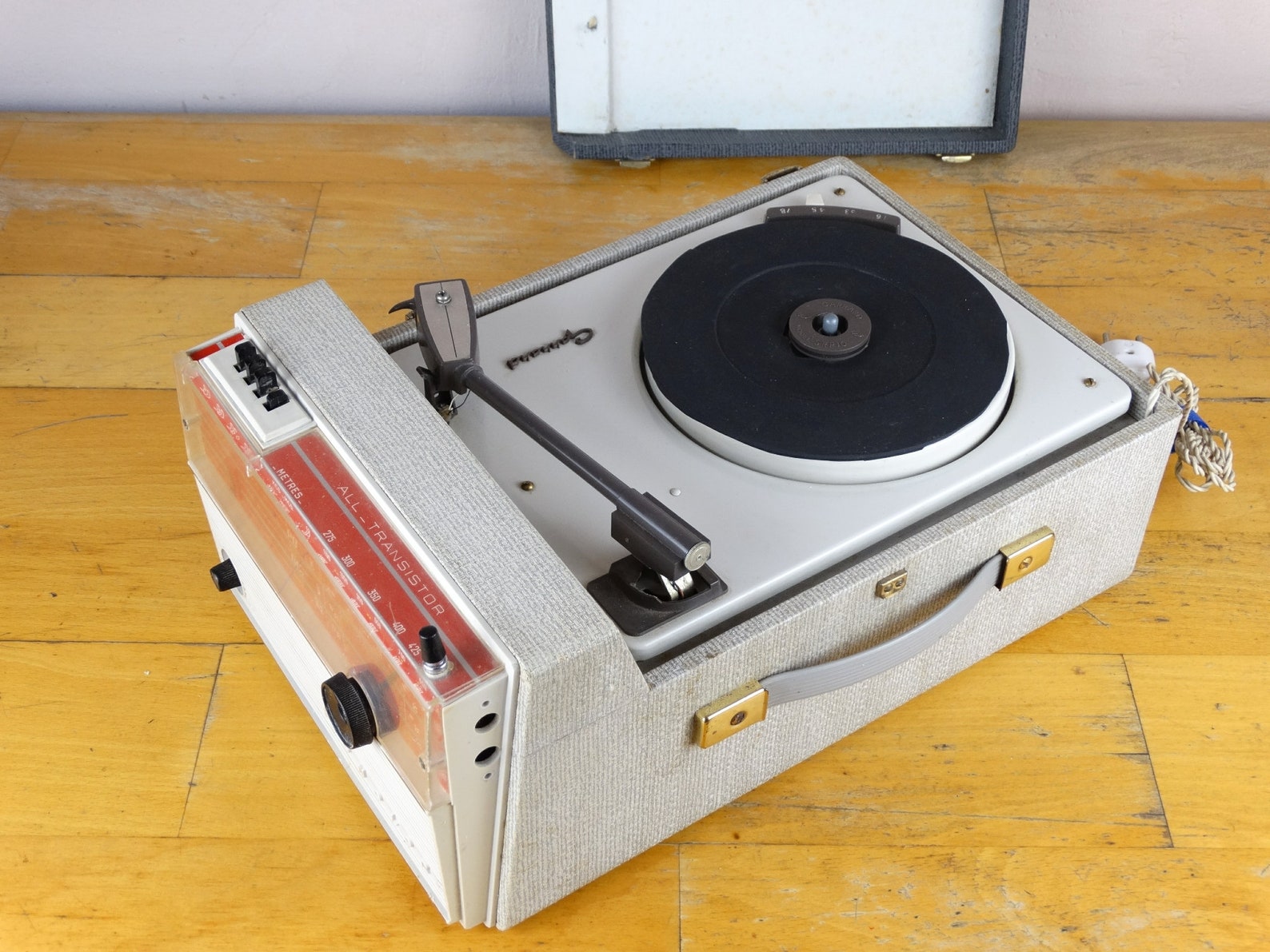 Garrard SPR 10 Portable Record Player Transistor Radio - Etsy