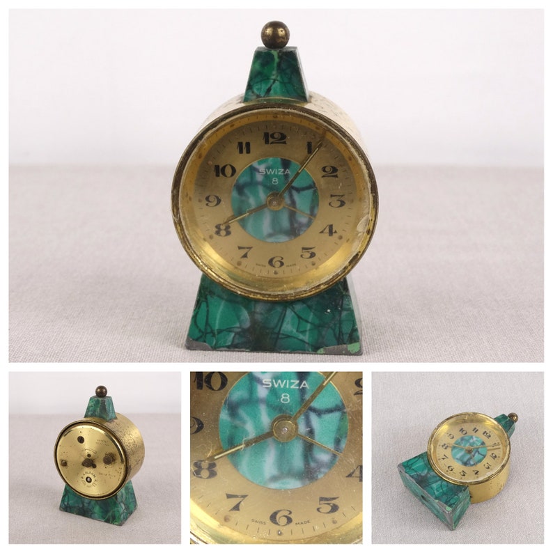 Swiza 8 Clocks Vintage Alarm Clocks Vintage Clock Set | Etsy