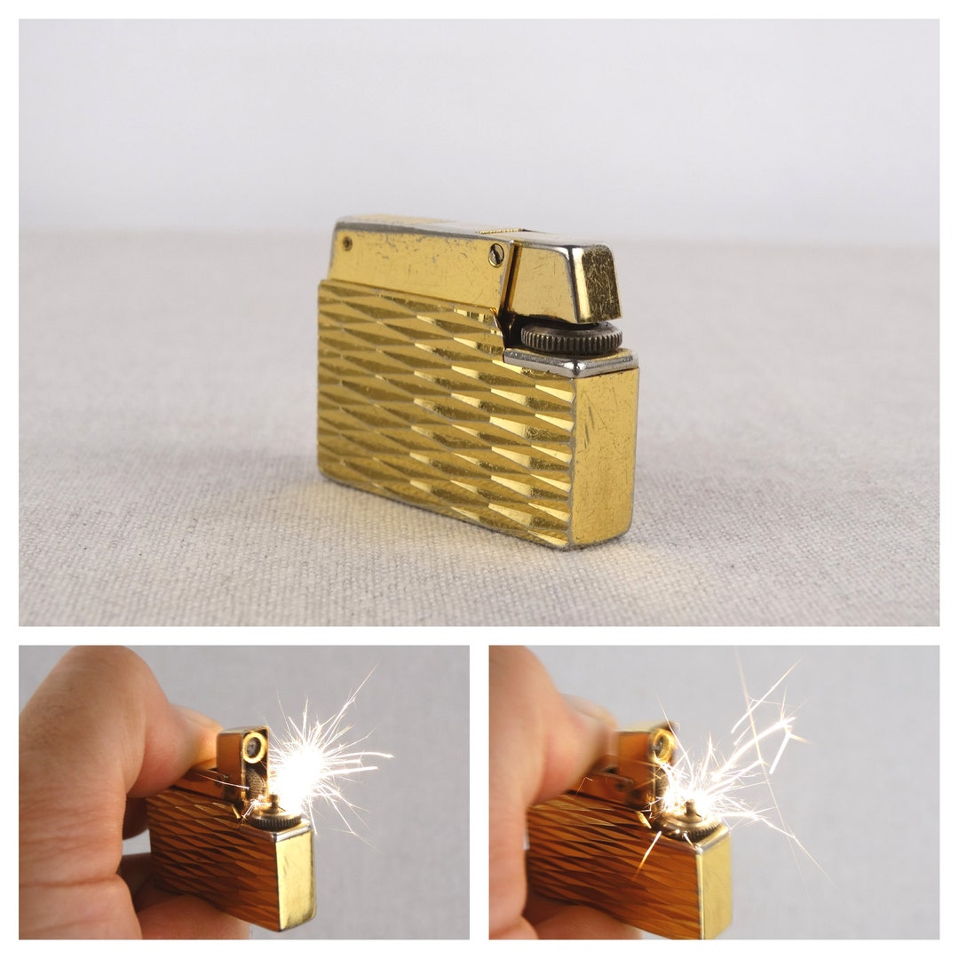 Feudor Gas Lighter, Swiss Made Lighter, Butane Lighter, Vintage Feudor ...