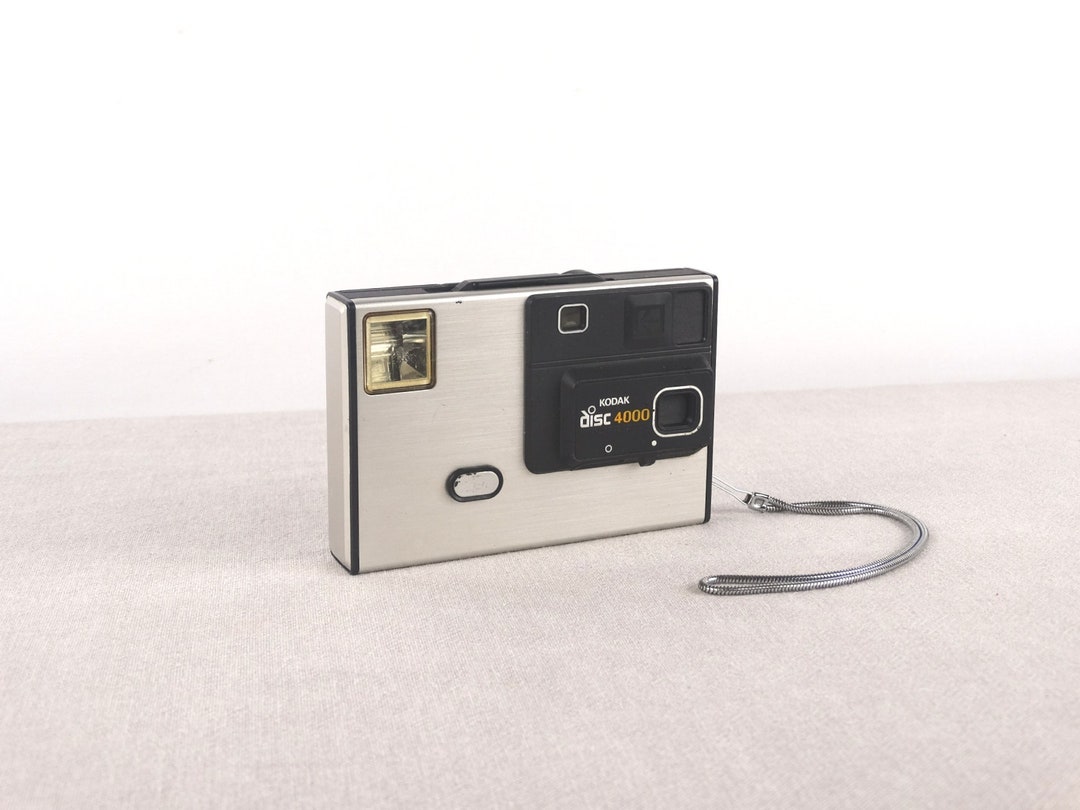 Kodak Disc 4000 Camera, Vintage Disc Camera, Pocket Camera, Electronic ...
