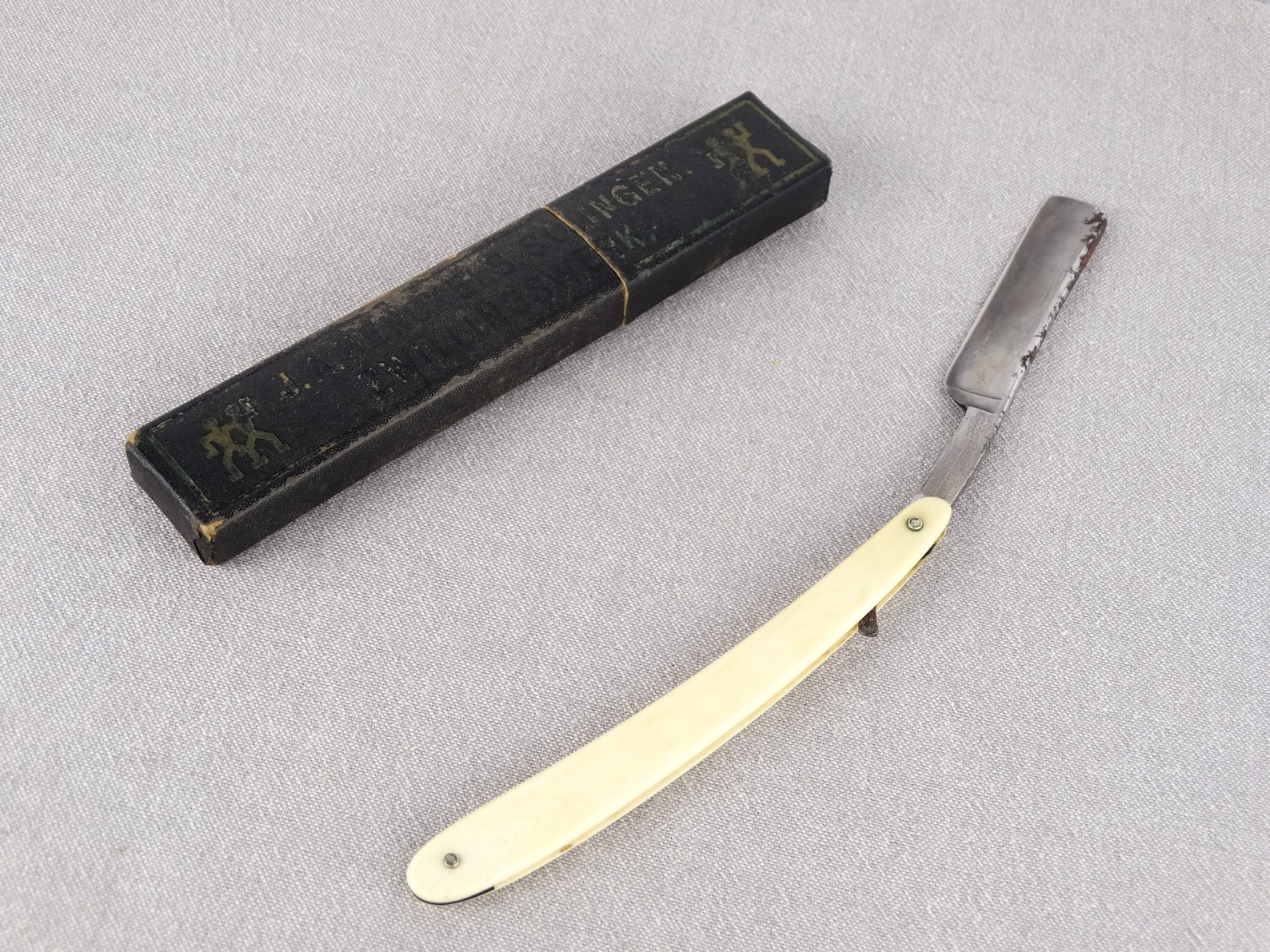 Antique Henckels Razor Old Straight Razor Razor Blade - Etsy