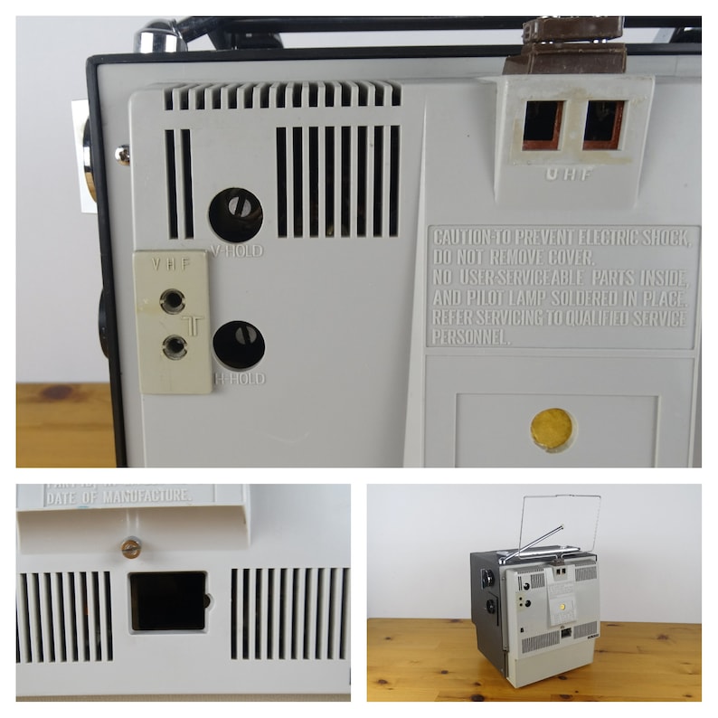 1970, National TR 932B TV for Parts, Retro Television, National Solid ...