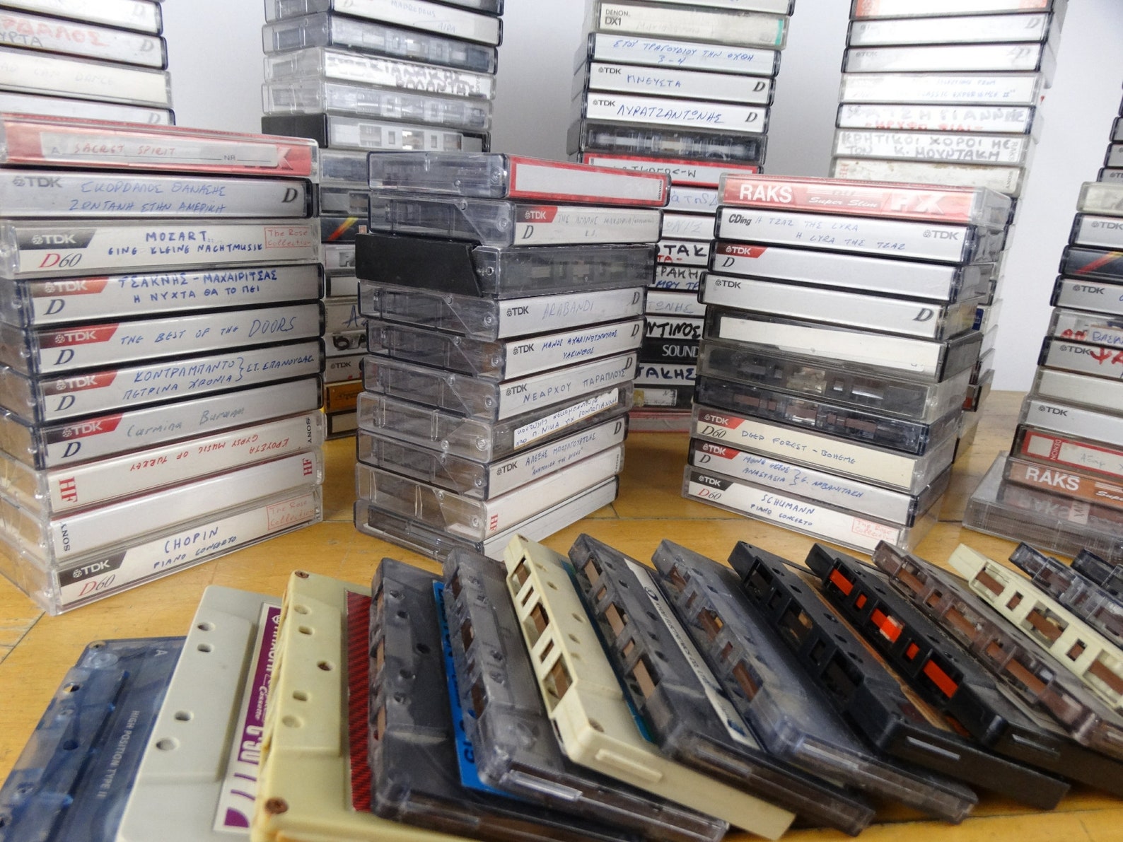 Vintage Cassettes Lot Cassettes Collection Tapes Vintage | Etsy