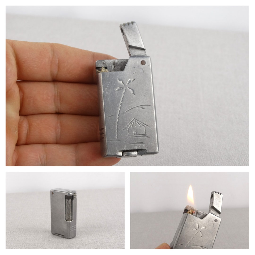 Vintage Aluminium Lighter, Lift Arm Lighter, Trench Lighter, Torch ...