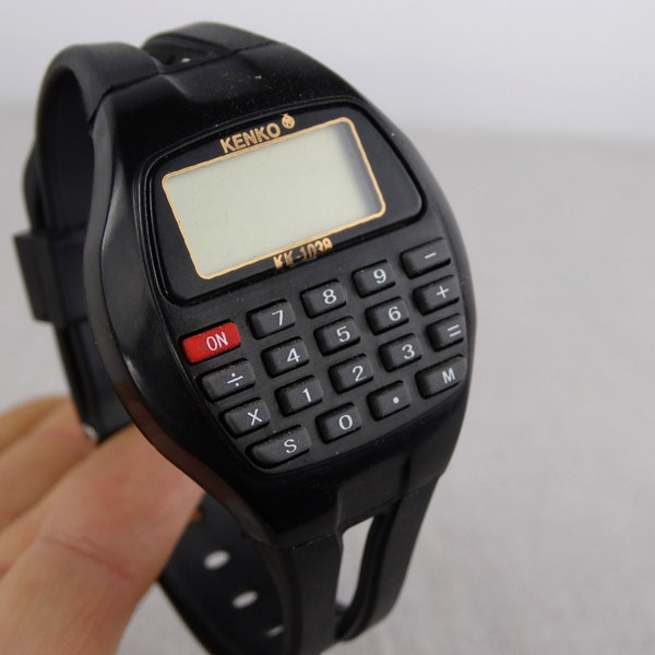 Calculator Watch - Etsy