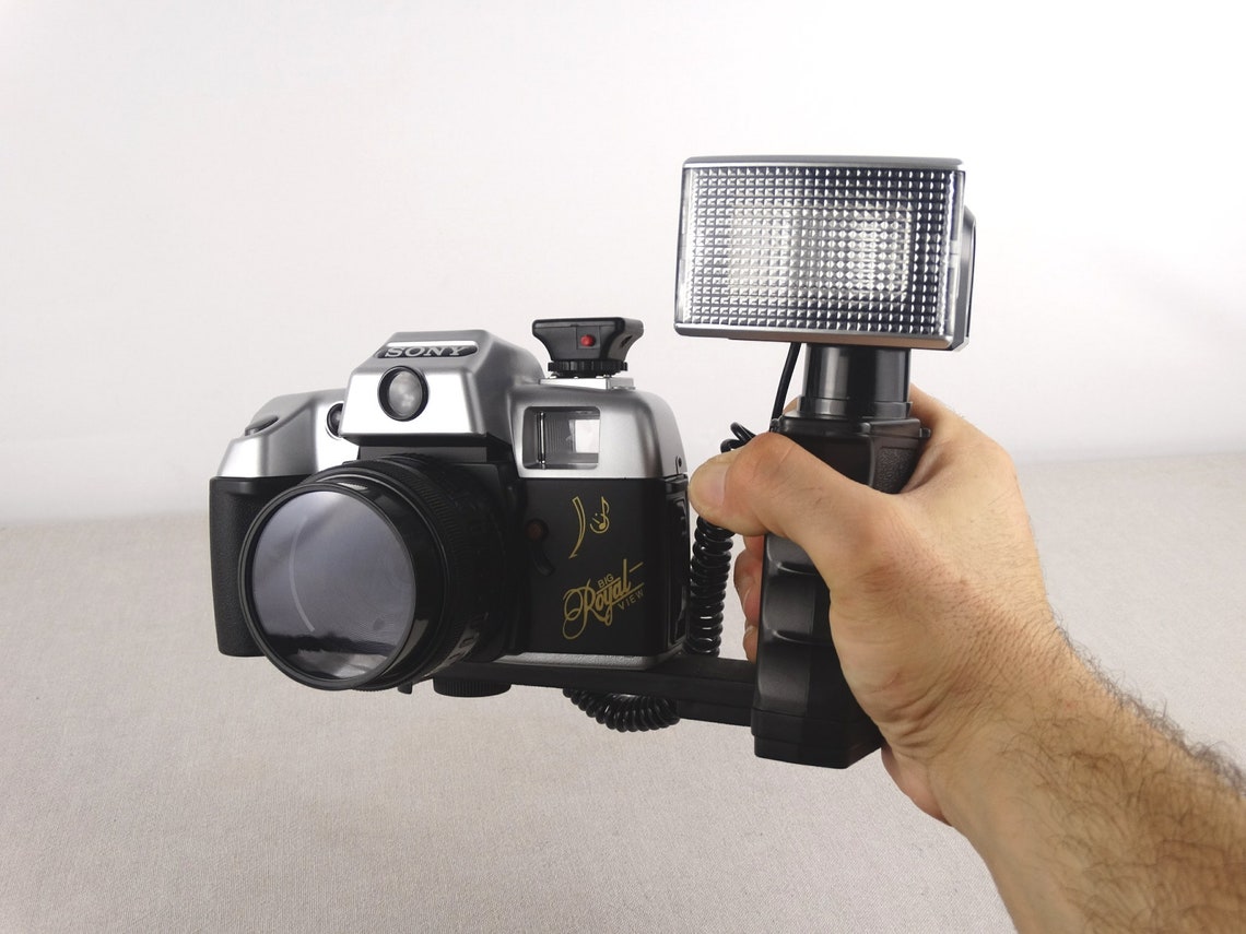 1990, Sony Big Royal View, 35mm Film Camera, Sony Photo Camera, Old ...