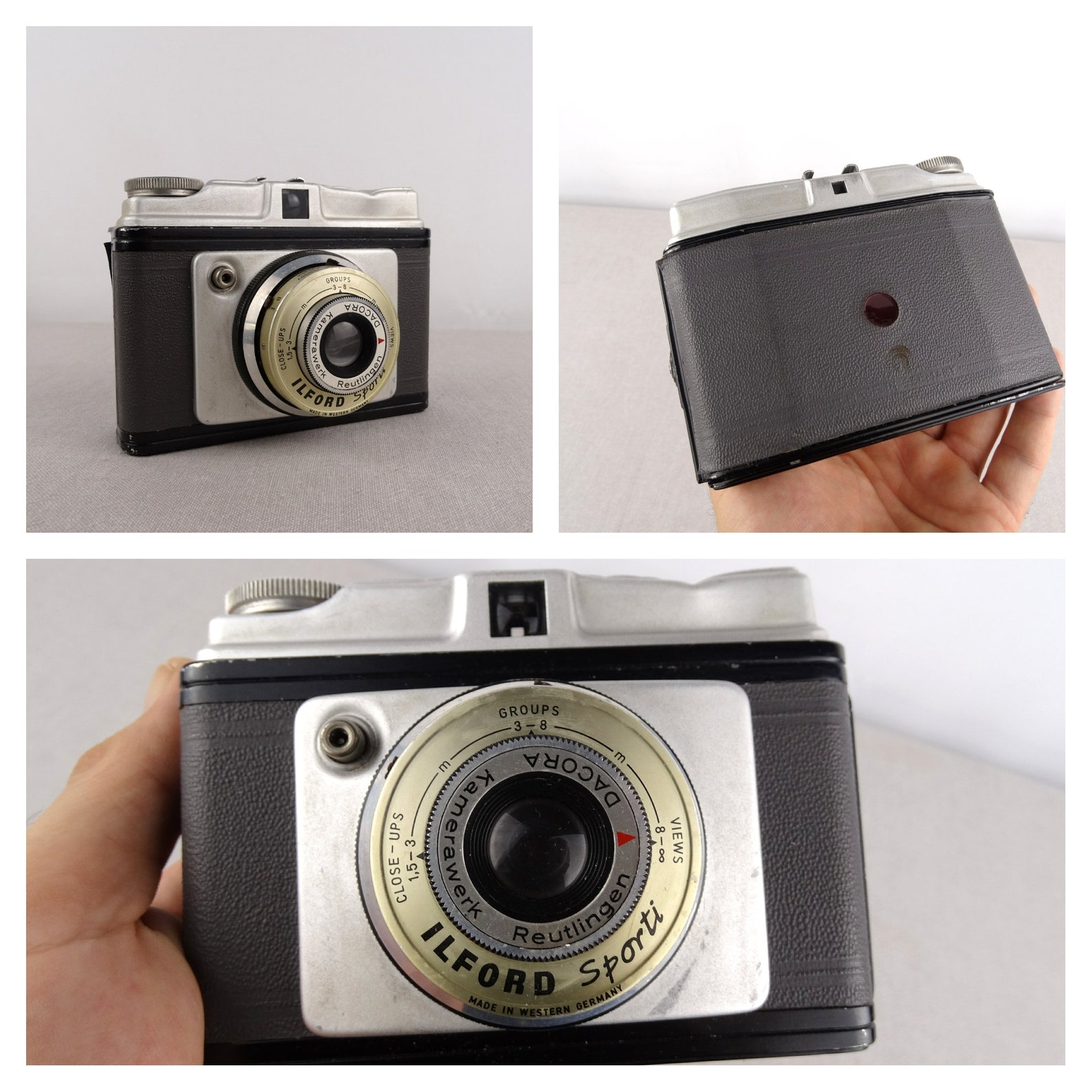 Cameras Set Ilford Sporti Retro Cameras Vintage Ilford - Etsy New Zealand