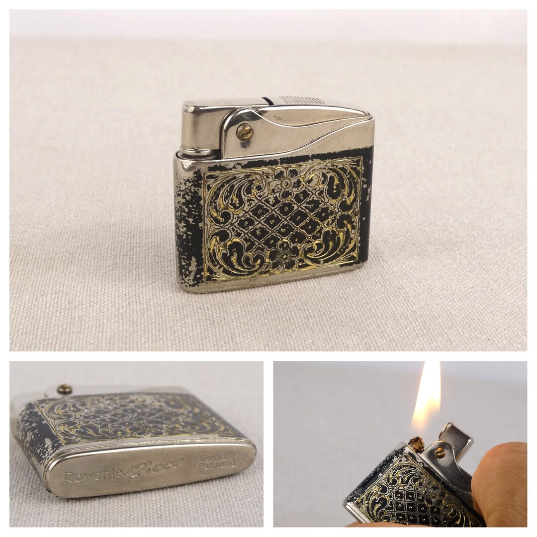 Vintage Rowenta Picco Lighter, Mini Lighter, Old Pocket Lighter, Petrol ...