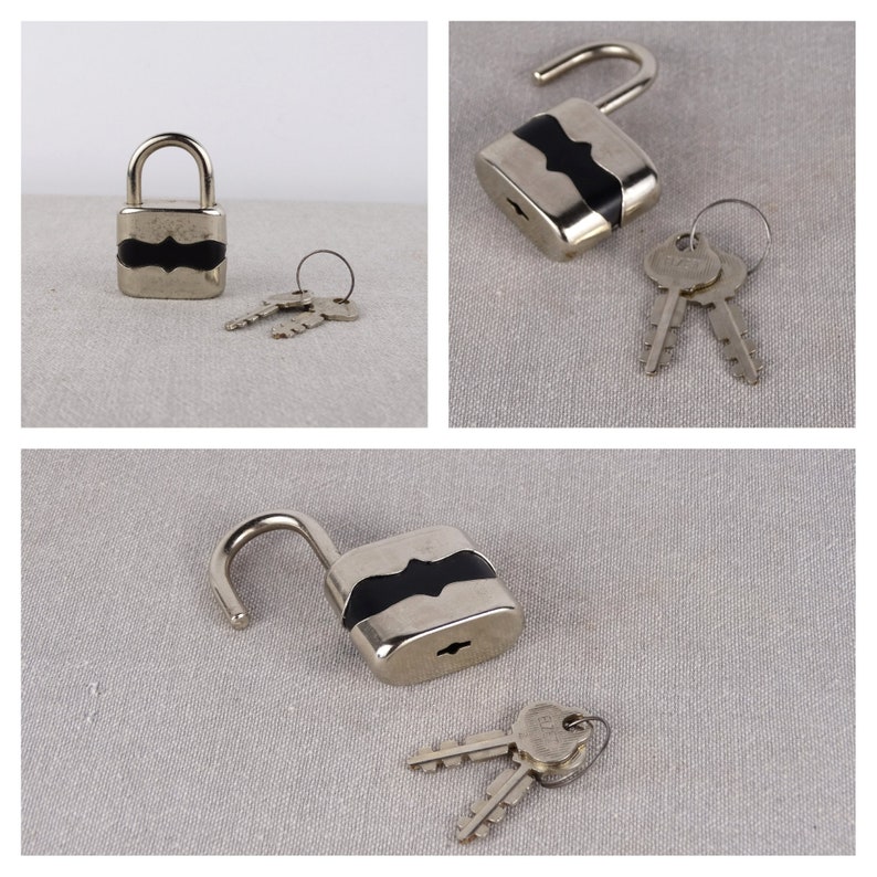 Elzett, Padlock and Key, Working Padlock, Small Padlock, Metal Padlock ...