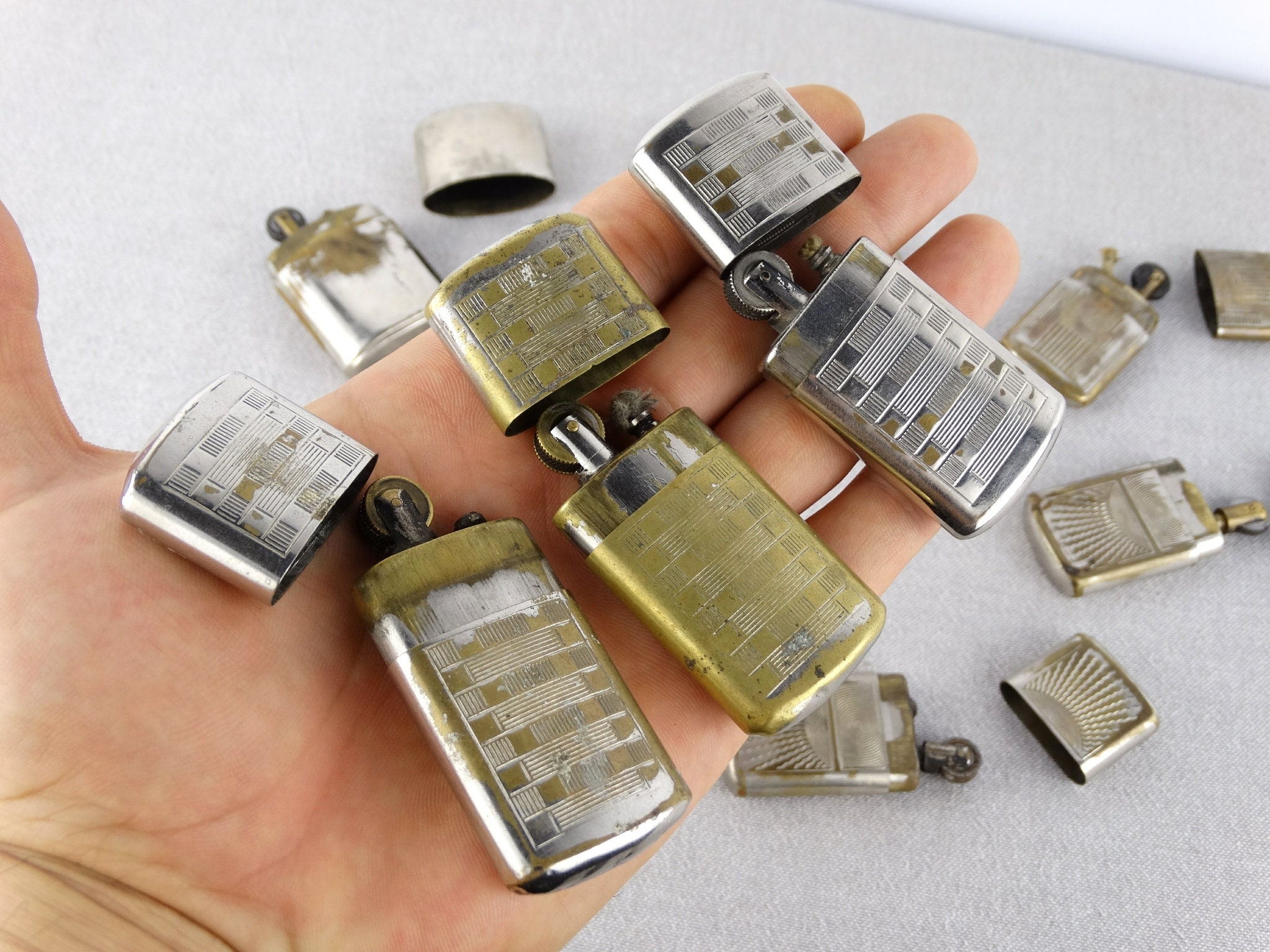 Brass Lighters Trench Lighter Lighter Parts Old Torch | Etsy